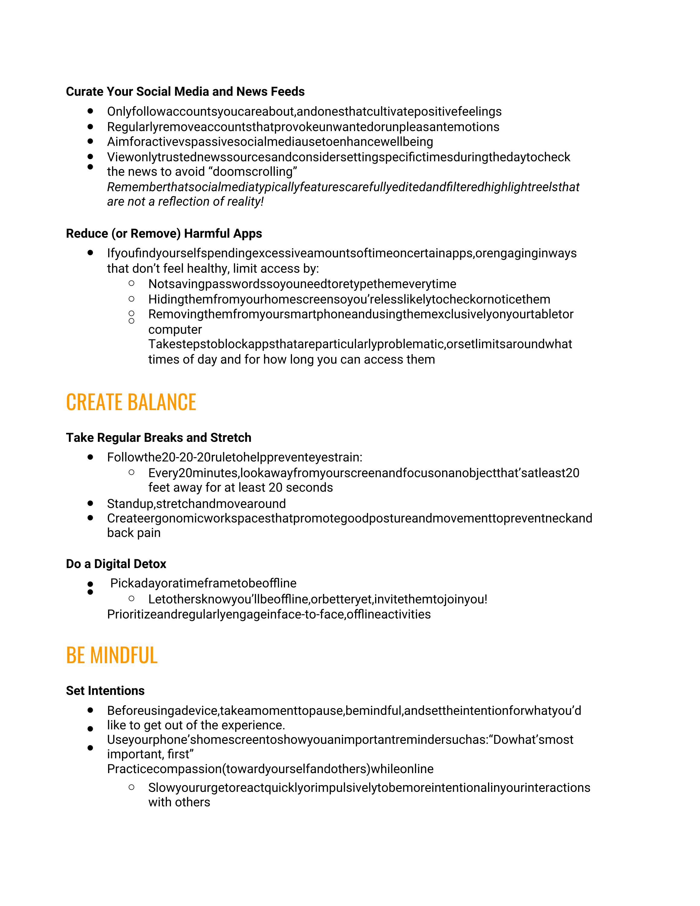 Device & Screen Management | Alcohol & Drug Program